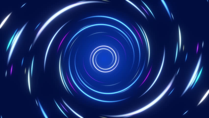 dark blue abstract background vortex light Stock Footage Video (100% ...