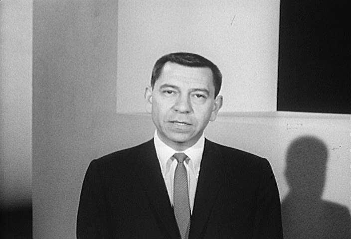 presenter show 'true' jack webb closes Stock Footage Video (100% ...