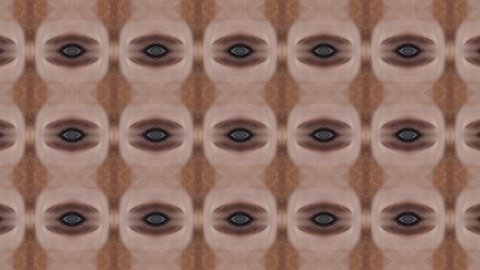 Creepy Eye Background Looping Animation Arkivvideomateriale (100 % ...