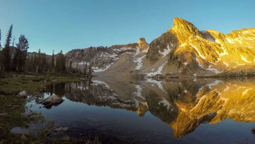 Sawtooth national Forest landscape in Idaho image - Free stock photo ...