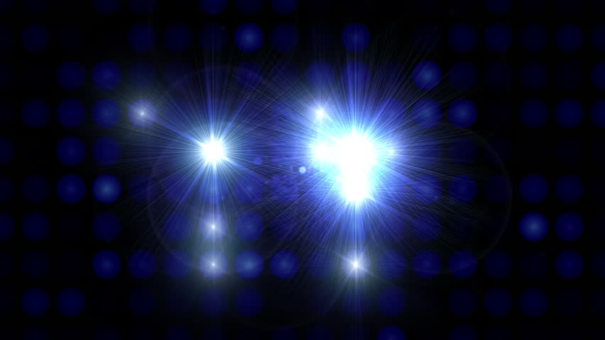 animated lens flare effects on abstract Stock Footage Video (100% ...