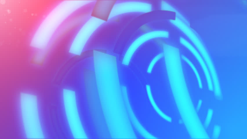 abstract animation circle 3d elements loopcycle Stock Footage Video ...