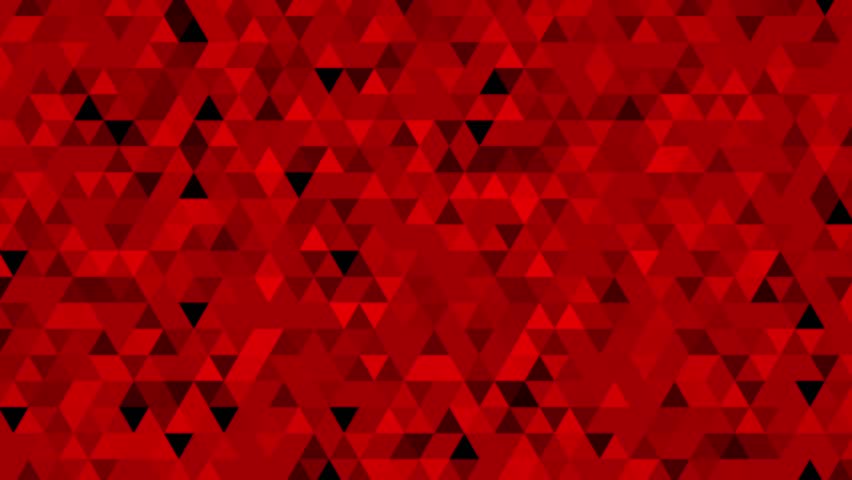red triangle polygon loop - seamless Stock Footage Video (100% Royalty ...