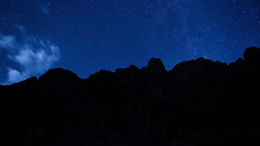 time lapse stars moving across night Stock Footage Video (100% Royalty ...