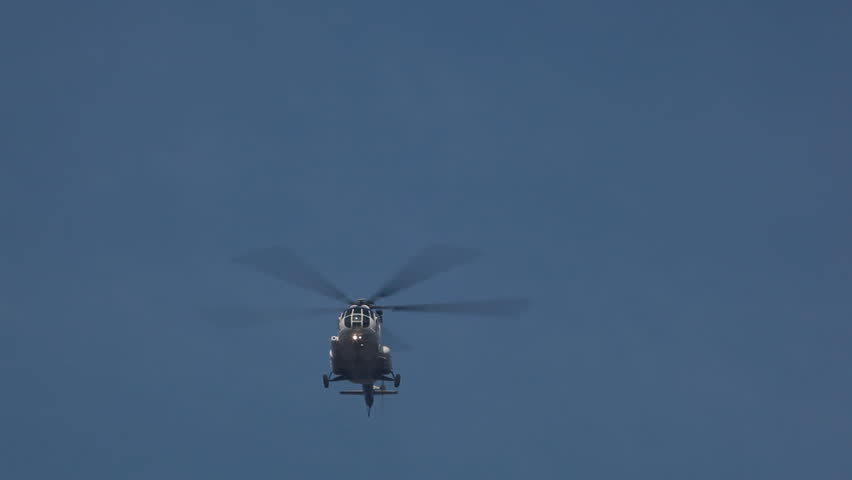 Military Helicopters in Formation Stock Footage Video (100% Royalty ...