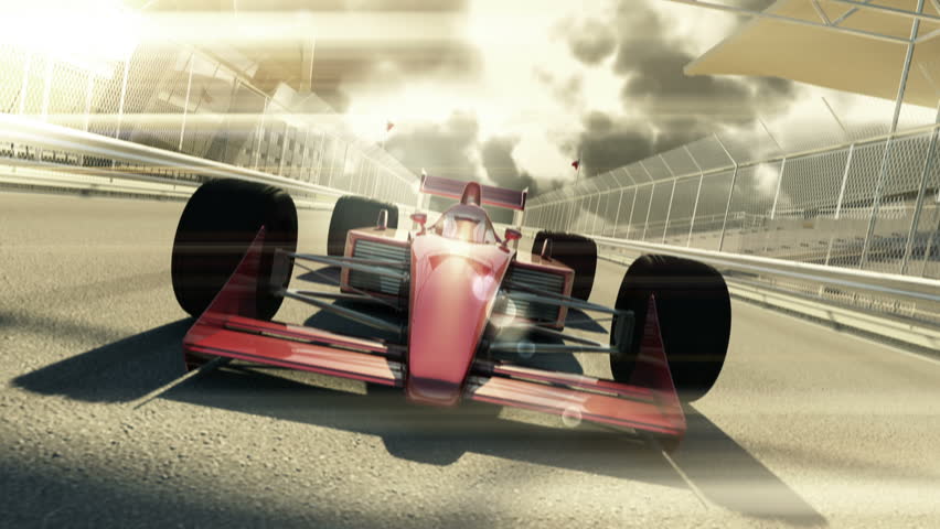 Winning Racing Car 3d Animation Stock Footage Video (100% Royalty-free ...