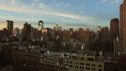 slums future dystopian urban area abandoned Stock Footage Video (100% ...