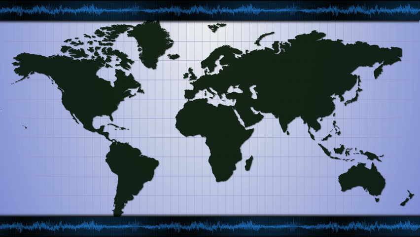 earth maps inter-continental trade communication 4k Stock Footage Video ...