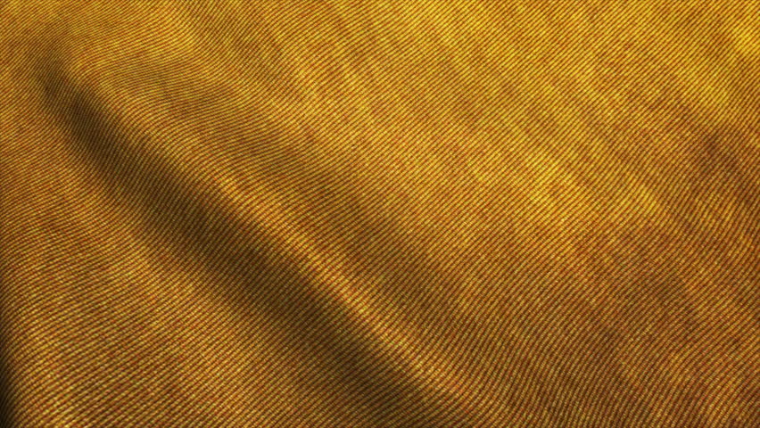 seamless loop highly detailed gold fabric Stock Footage Video (100% ...