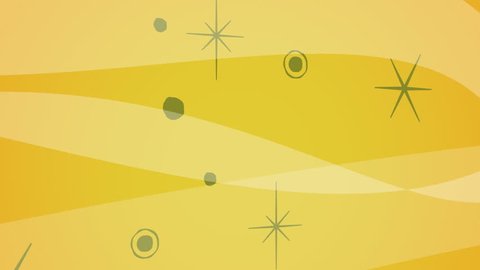 Retro Space Animation This Animation Seamless Stock Footage Video (100% ...