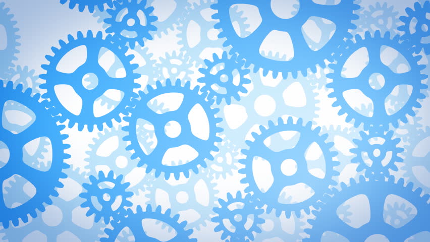Loopable Background of Gears. Stock Footage Video (100% Royalty-free ...