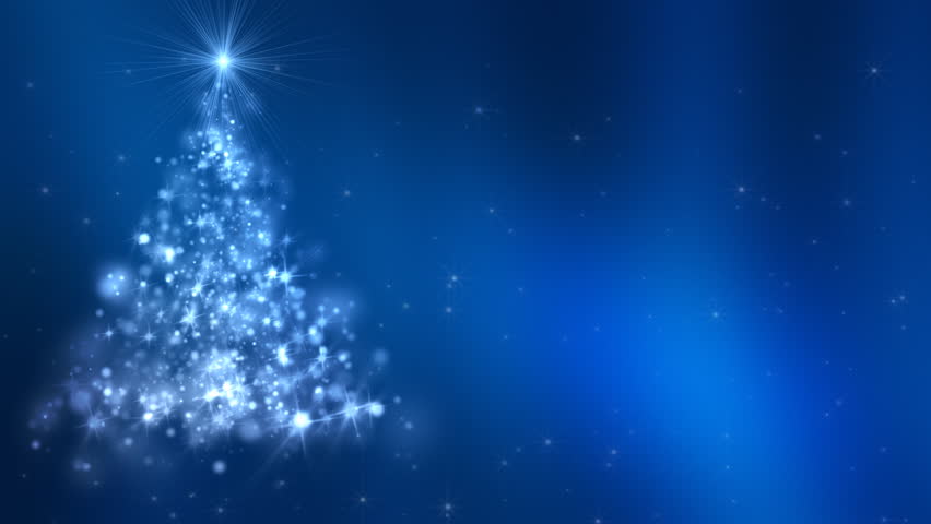 loopable animated christmas tree background Stock Footage Video (100% ...