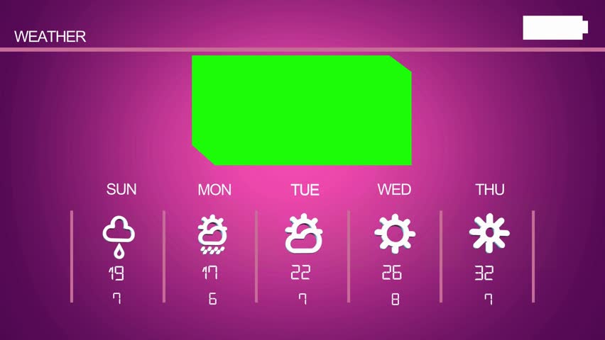 weather forecast green screen Stock Footage Video (100% Royalty-free ...