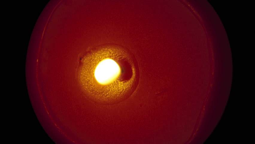 red candle burning timelapse high angle Stock Footage Video (100% ...