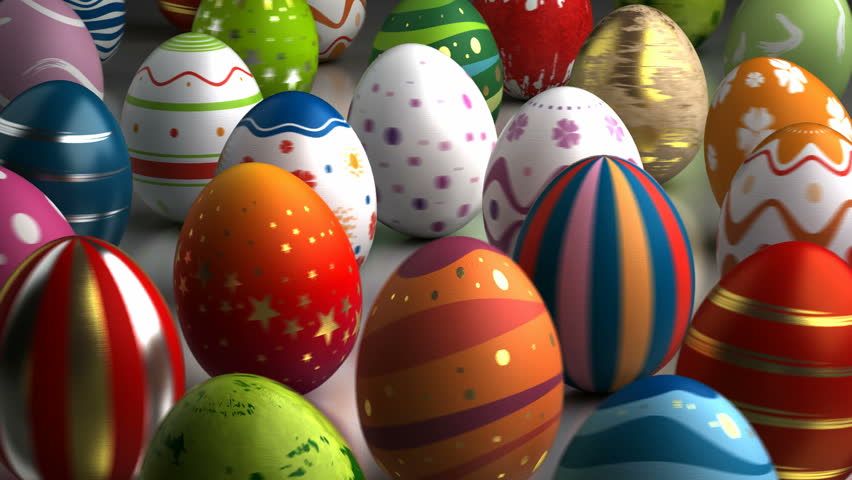 Easter Eggs Dancing (seamless) Stock Footage Video (100% Royalty-free ...