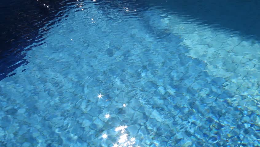 swimming pool water crystal clear Stock Footage Video (100% Royalty ...