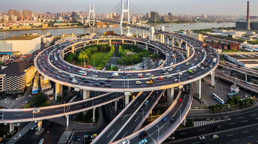 Shanghai,china-aug 8,2016: Timelapse and Birds Stock Footage Video (100 ...