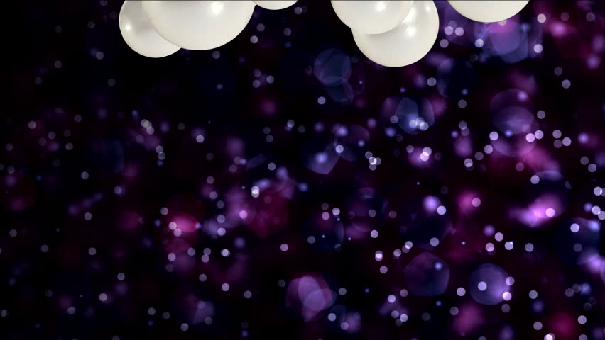 Pearls Falling Down Pearls On Abstract Stock Footage Video (100% ...