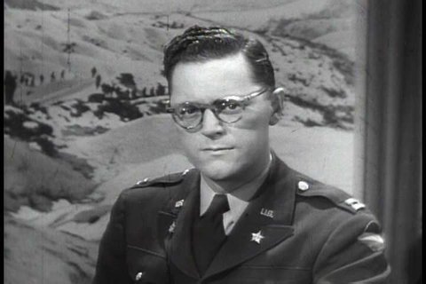 Captain Carl Zimmerman Interviews Sergeant Mike: video de stock ...