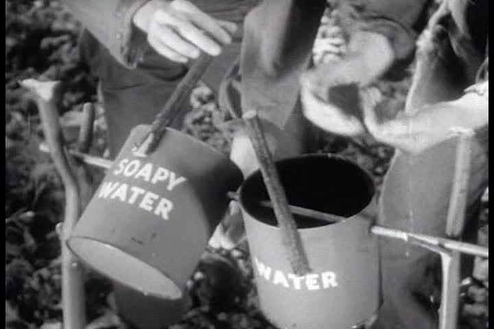 After Using Latrine Two Soldiers Thoroughly Stock Footage Video (100% ...