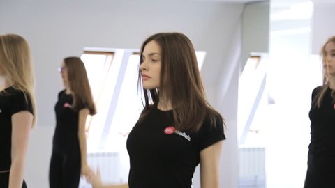 Young Students Model School Trained Be Stock Footage Video (100% ...