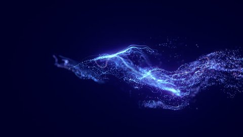 Particles Trails Flowing Stock Footage Video (100% Royalty-free) 19613638 | Shutterstock