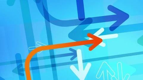 map gps-navigation system seamless footage 4k Stock Footage Video (100% ...