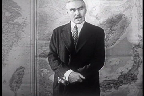 1940s - ambassador joseph grew gives Stock Footage Video (100% Royalty ...