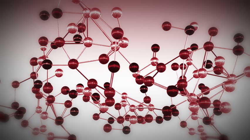 Complex Molecule Structure 3d Render Stock Footage Video (100% Royalty ...
