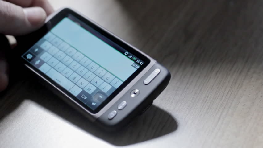 smart phone virtual keyboard Stock Footage Video (100% Royalty-free ...