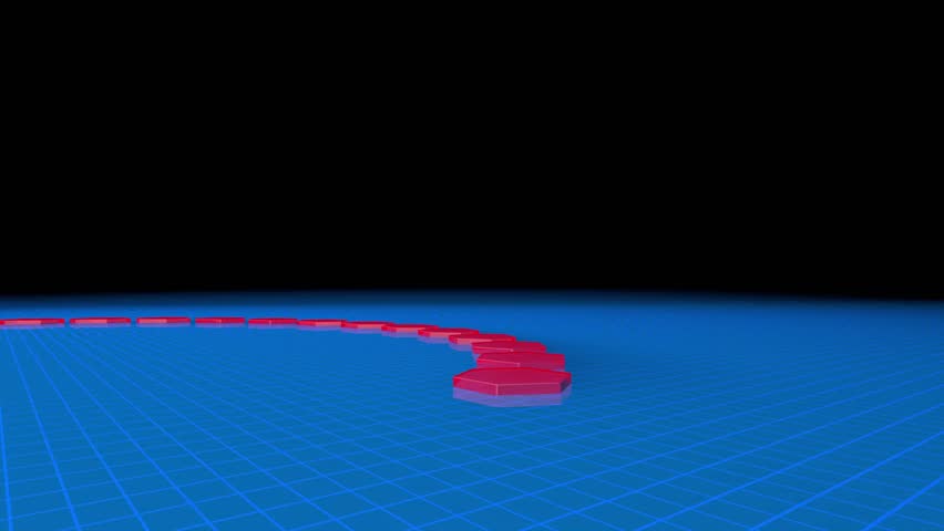 rising bar graph animation, simple animation on white background, price ...