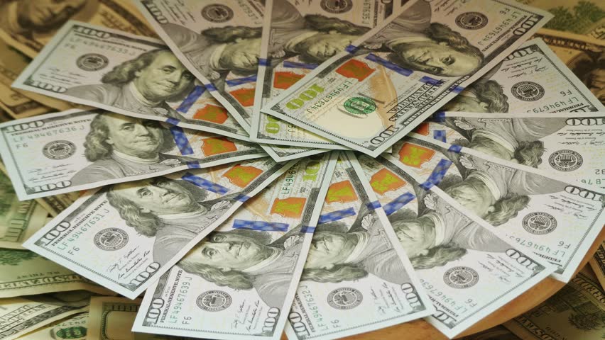 united states dollar american official currency Stock Footage Video ...