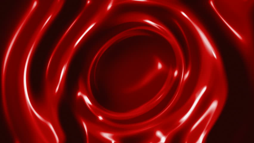 red slow swirling liquid abstract motion Stock Footage Video (100% ...