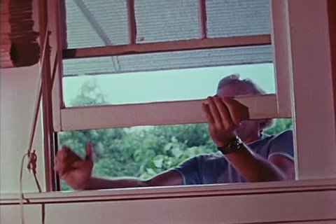 Ensuring Home Security Safe Windows Important Stock Footage Video (100% ...