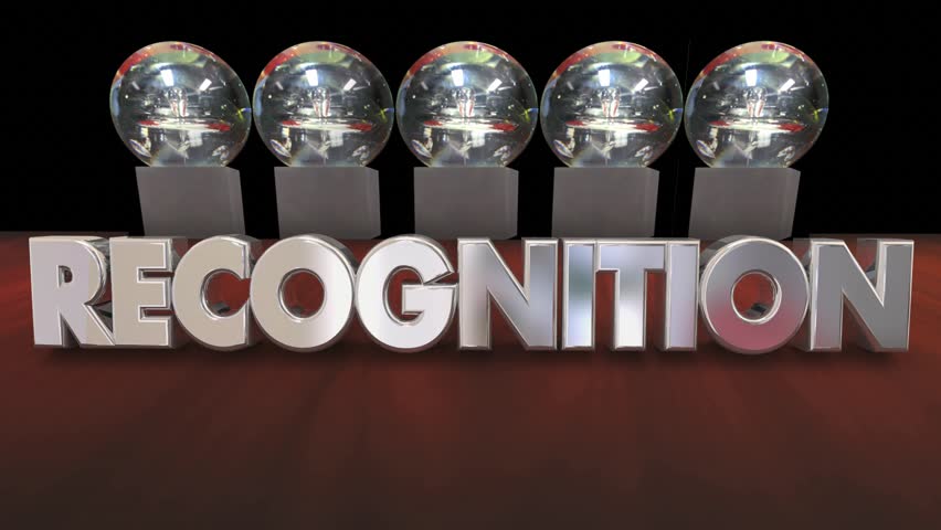 Recognition Awards Ceremony Appreciation Trophies Stock Footage Video ...