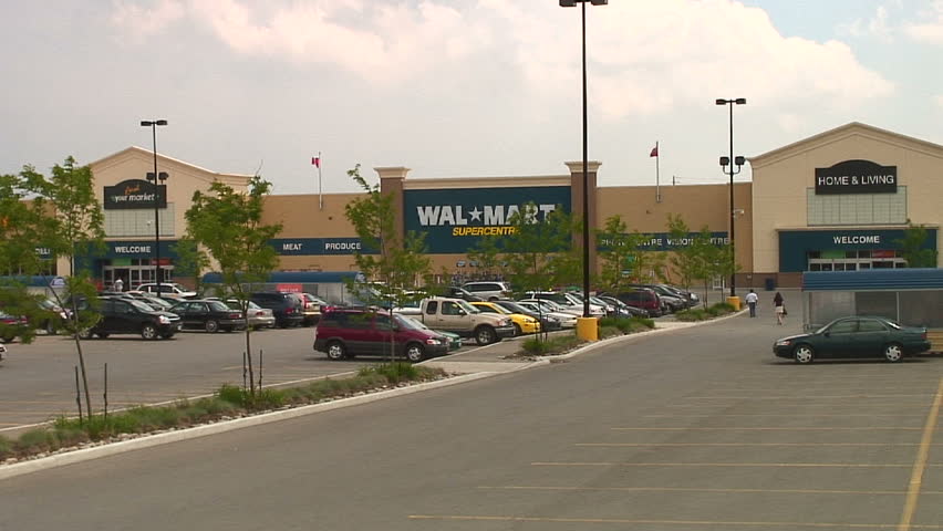 view walmart outsidetime lapse Stock Footage Video (100% Royalty-free ...