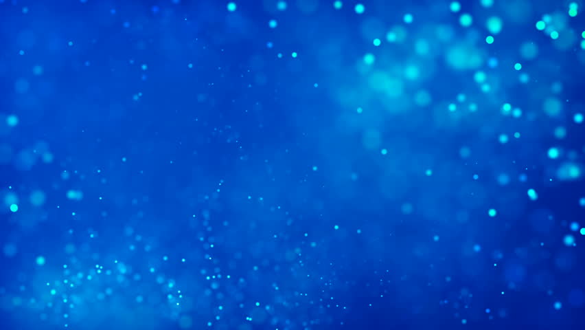 Hd Loopable Background Nice Blue Particles Stock Footage Video (100% ...