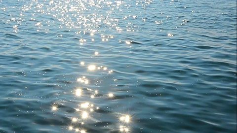 Calm Sea Sun Reflex Stock Footage Video (100% Royalty-free) 20013298 ...