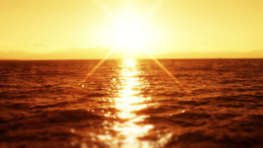 Scorching Summer Sun Apocalyptic Dramatic Stock Footage Video (100% ...