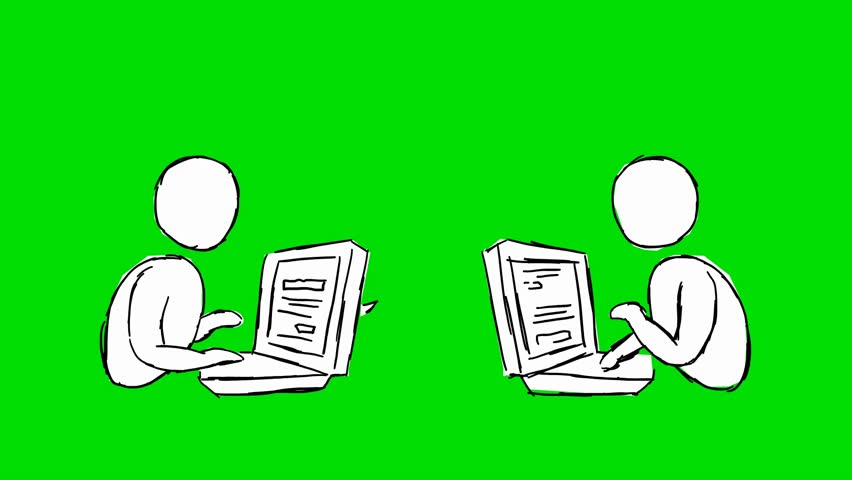 Animation On Green Screen Stock Footage Video (100% Royalty-free ...