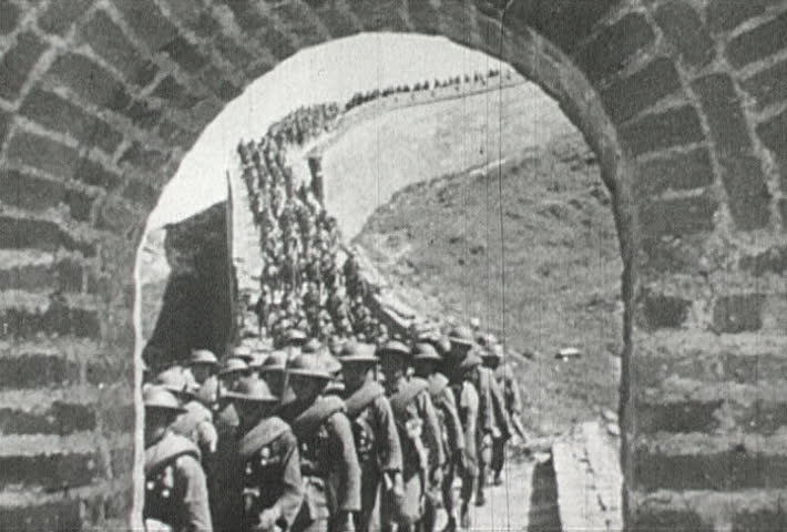 china - circa 1942-1944 world war Stock Footage Video (100% Royalty ...