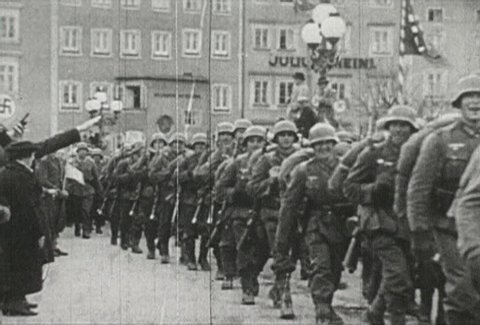 Austria Circa 19421944 World War Ii Stock Footage Video (100% Royalty ...