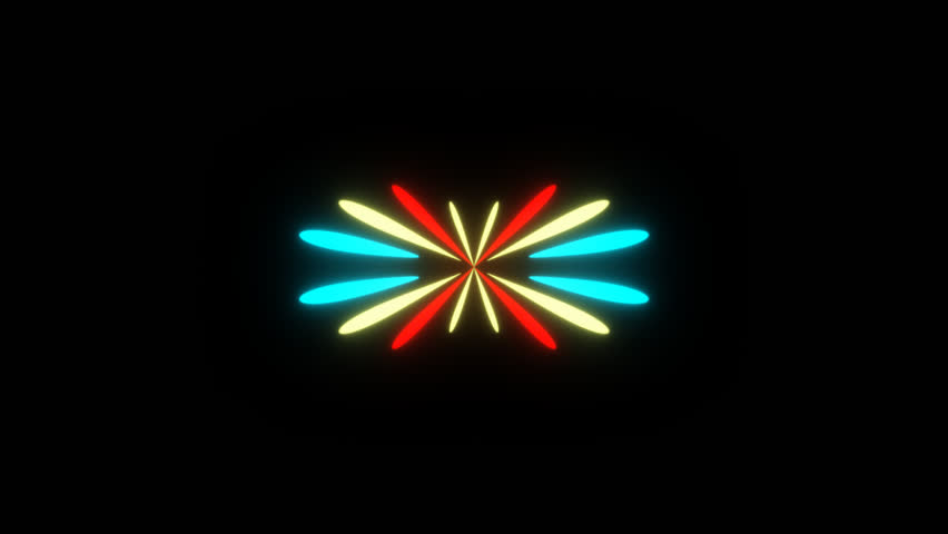 abstract shape transparent background alpha channel Stock Footage Video ...