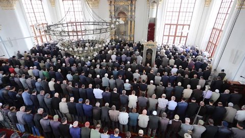 People Praying Mosque Stock Footage Video (100% Royalty-free) 20128927 ...