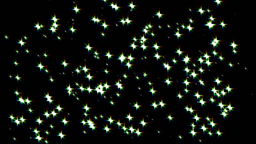 abstract animation glittering stars seamless loop Stock Footage Video ...