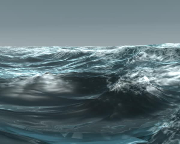 Ocean Sea Storm, White Caps Stock Footage Video (100% Royalty-free ...