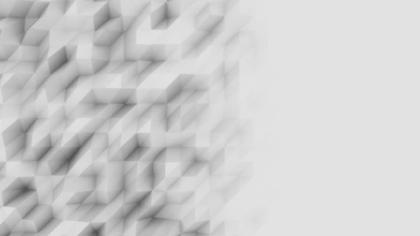 Light Grey Geometric Motion Background Stock Footage Video (100% ...