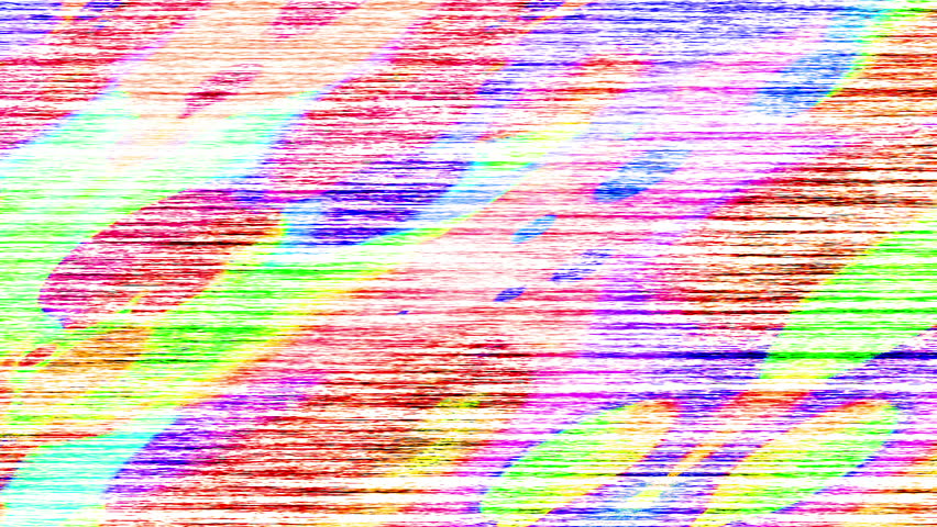 distorted rainbow rgb noise colored painted Stock Footage Video (100% ...