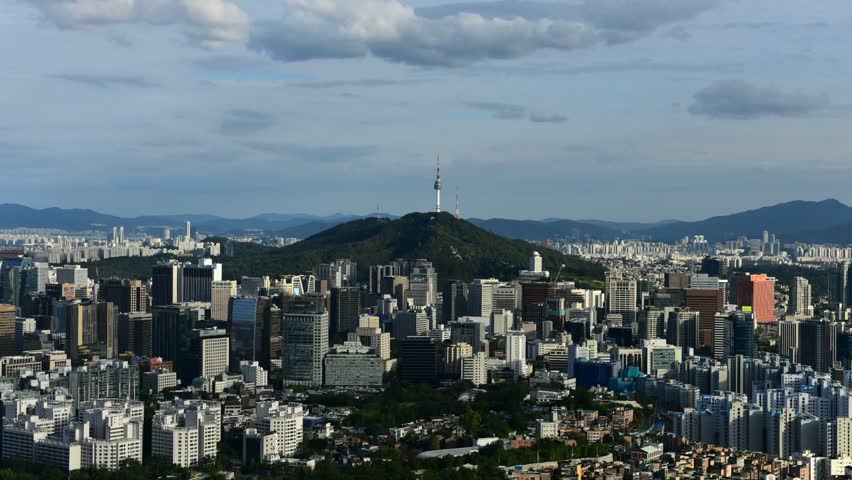 Seoul City, the Best View Stock Footage Video (100% Royalty-free ...