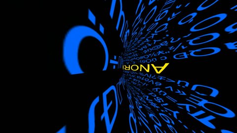 Mental Disorder Tunnel Anorexia Nervosa Stock Footage Video (100% ...